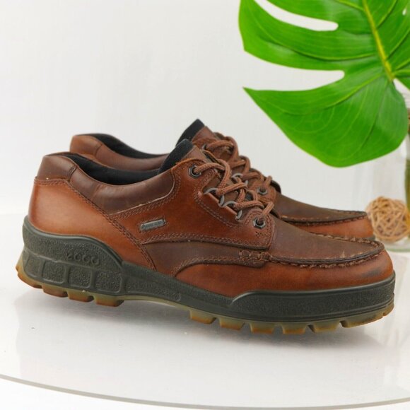 Ecco | Shoes | Ecco Mens Track25 Hiking Boot Size 43 9 Bison Brown ...
